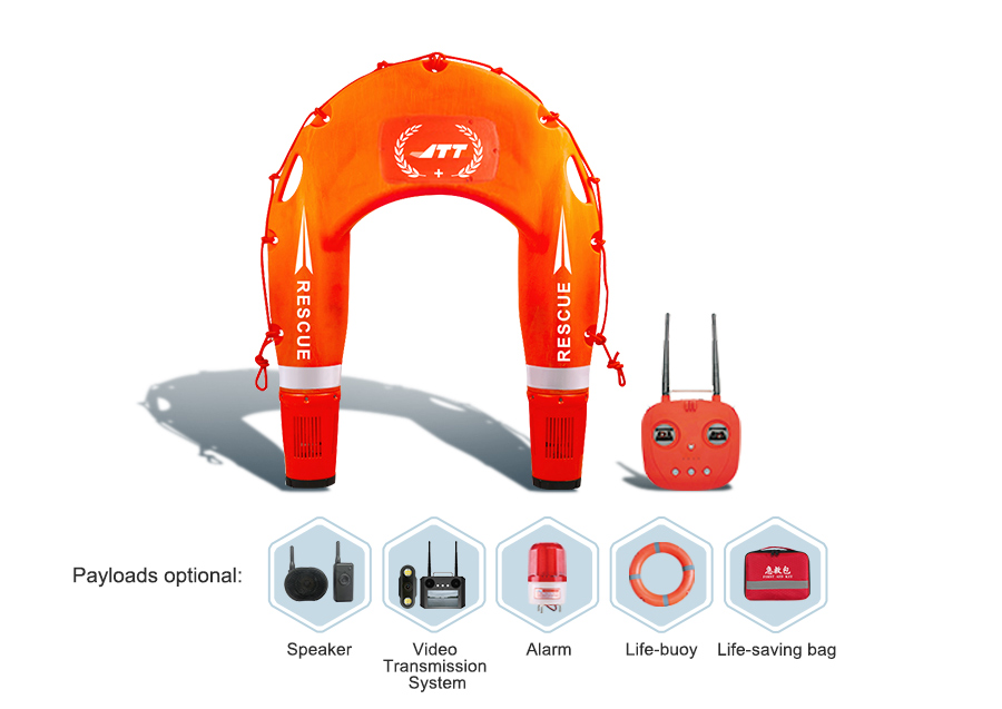 Smart Emergency RC Lifebuoy Water Rescue Robot R2 Suppliers ...